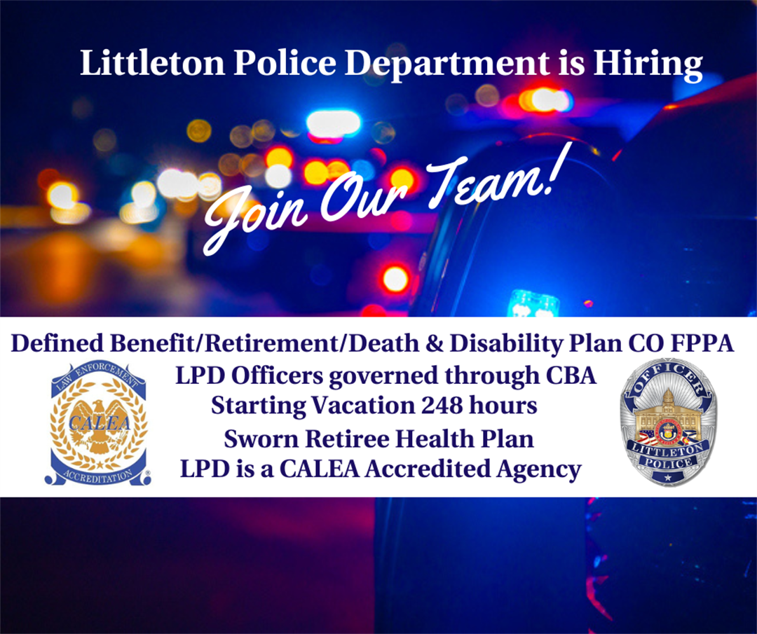 LPD Careers Littleton Police Department